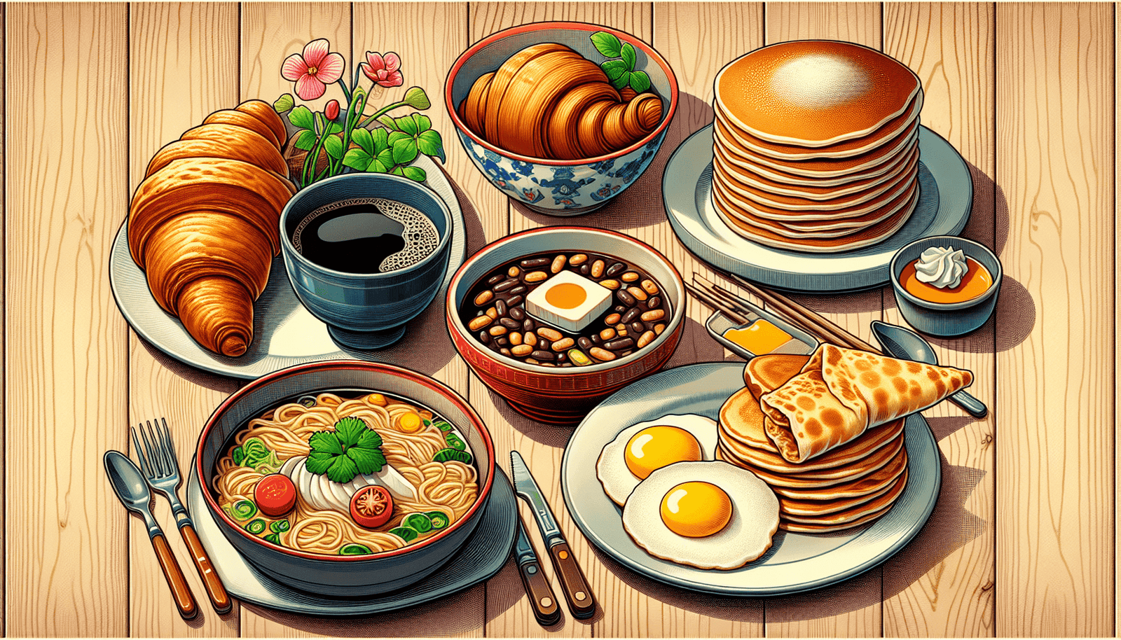 Exploring Local Spots For Breakfast Around The World